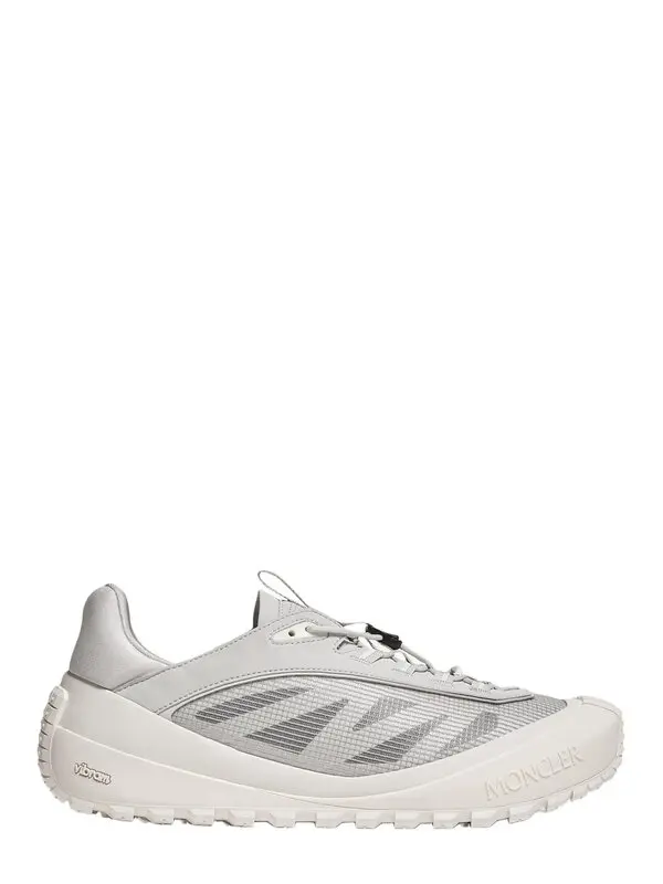 Moncler Trailgrip Lp Suede & Nubuck Sneakers - Grey
