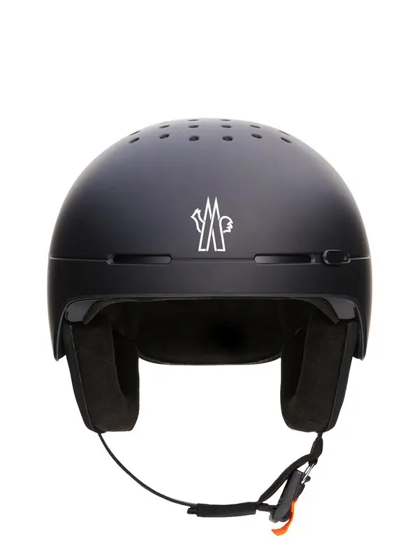 Moncler Logo Ski Helmet With Recco® Detector - Black