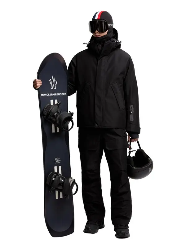 Moncler Lambir Hooded Gore-tex Ski Jacket - Black