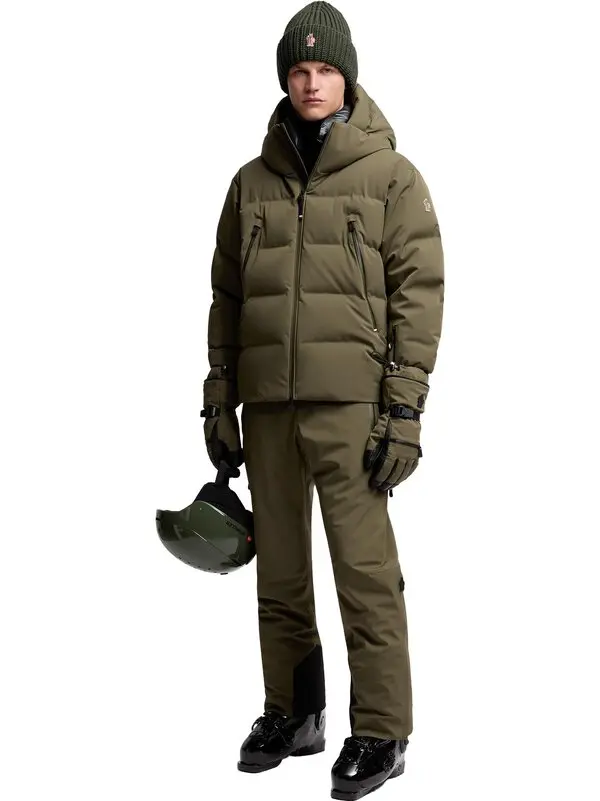 Moncler Fellberg Hooded Insulated Ski Jacket - Green