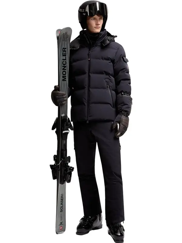 Moncler Montgetech Hooded Insulated Ski Jacket - Blue
