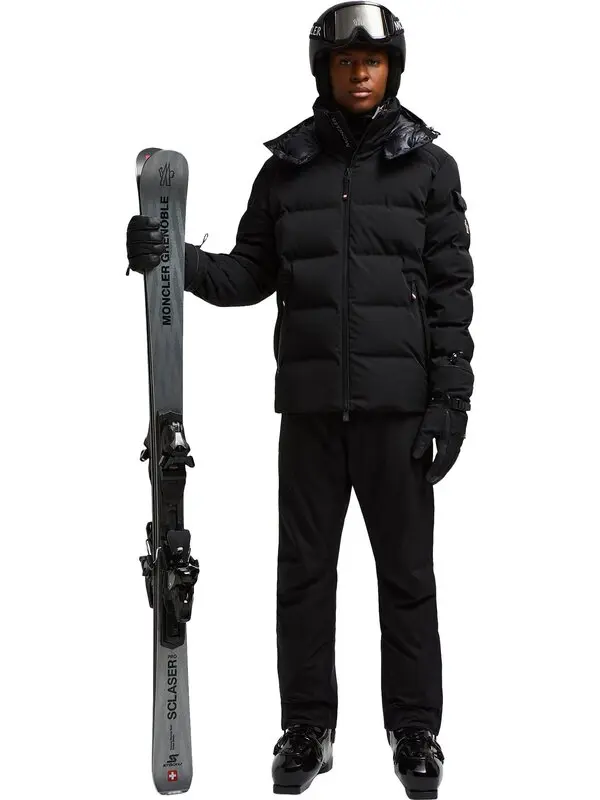 Moncler Montgetech Hooded Down Ski Jacket - Black
