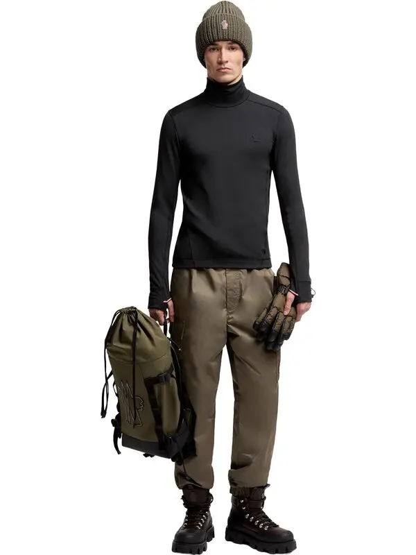 Moncler Polartec® Power Grid™ Turtleneck - Black