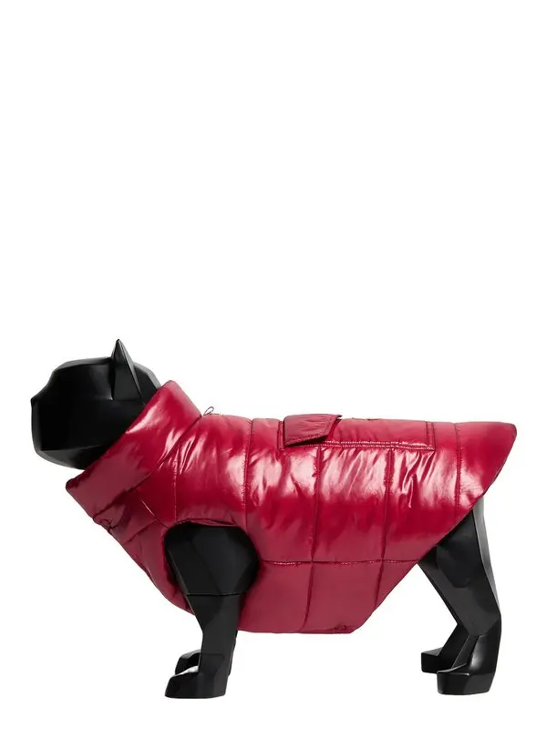 MONCLER POLDO DOG COUTURE Padded Dog Vest - Red