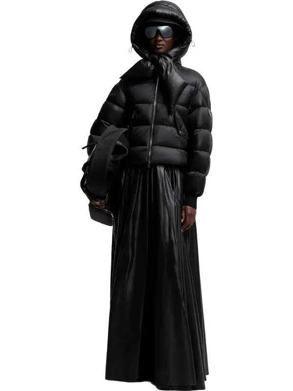 MONCLER X EDWARD ENNINFUL Blas Short Down Jacket - Black