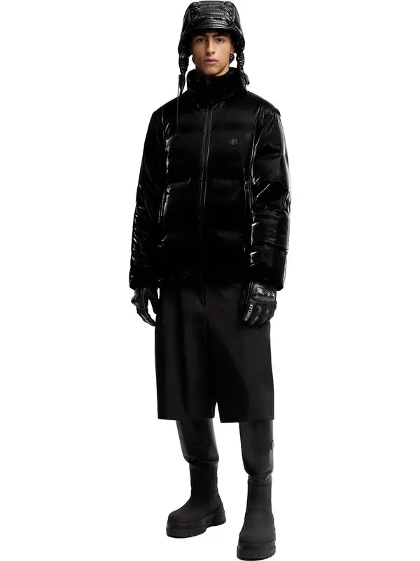 MONCLER X A$AP ROCKY Throttle Reversible 2-in-1 Down Jacket - Black