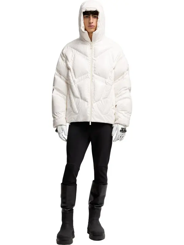 MONCLER X A$AP ROCKY Bahianinha Hooded Down Jacket - White