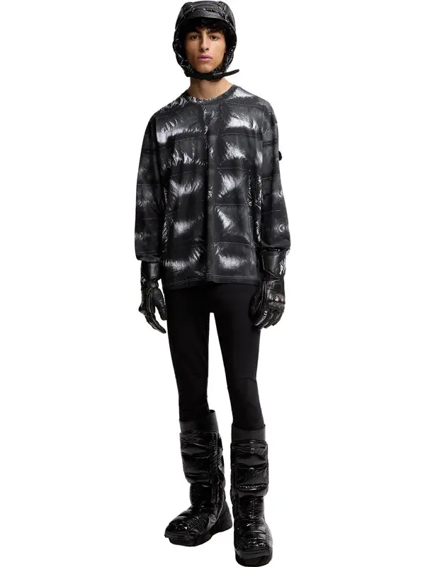 MONCLER X A$AP ROCKY Cotton Long Sleeve T-shirt - Black