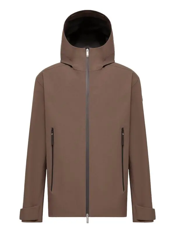 Moncler Marana 3-in-1 Hooded Short Down Jacket - Brown