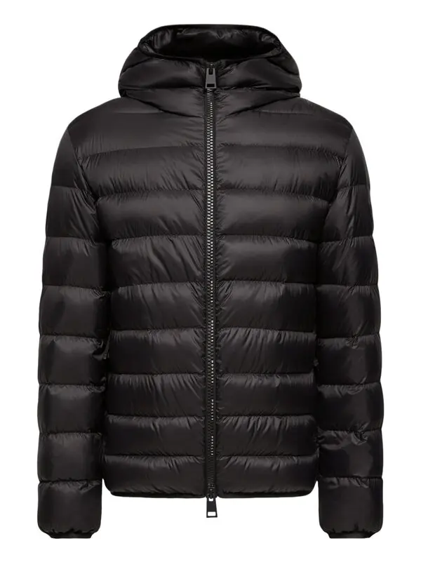 Moncler Alrai Hooded Short Down Jacket - Black