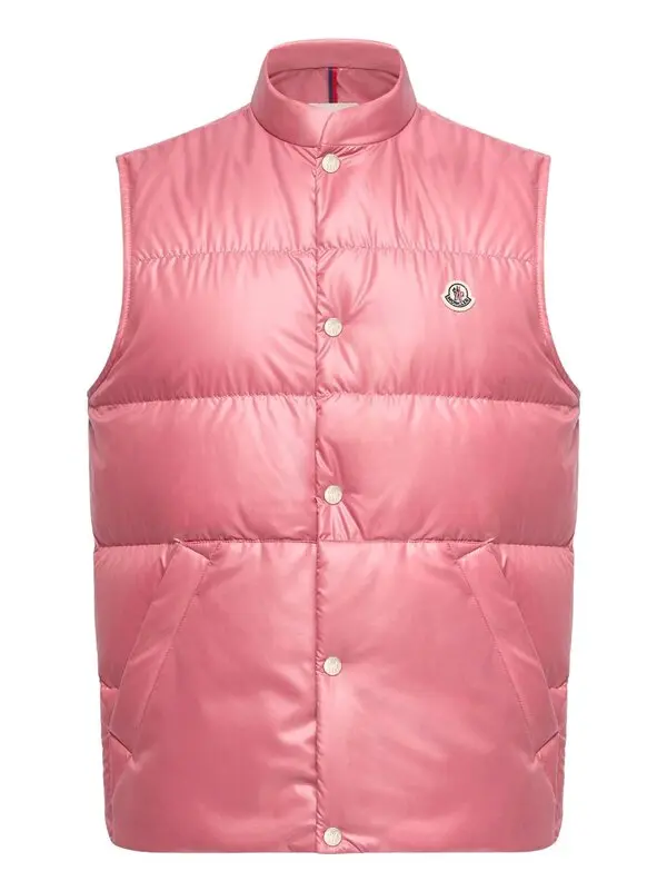 Moncler Restigo Down Vest - Pink