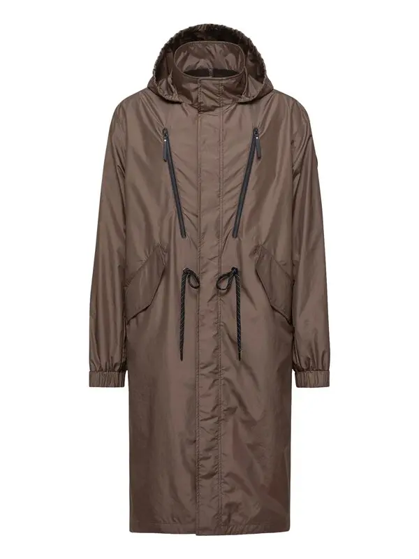 Moncler Aliso Hooded Jacket - Brown