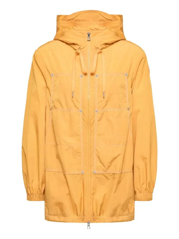 Moncler Alkes Hooded Jacket - Yellow