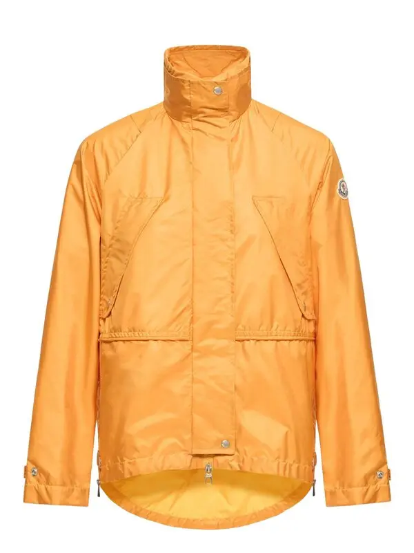 Moncler Reghena Mid-length Parka Jacket - Yellow
