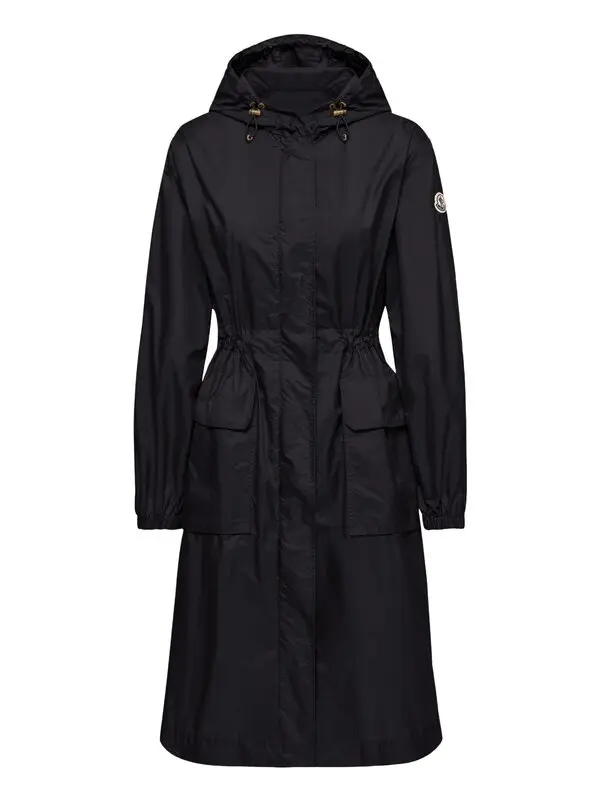 Moncler Hiengos Hooded Long Parka - Black