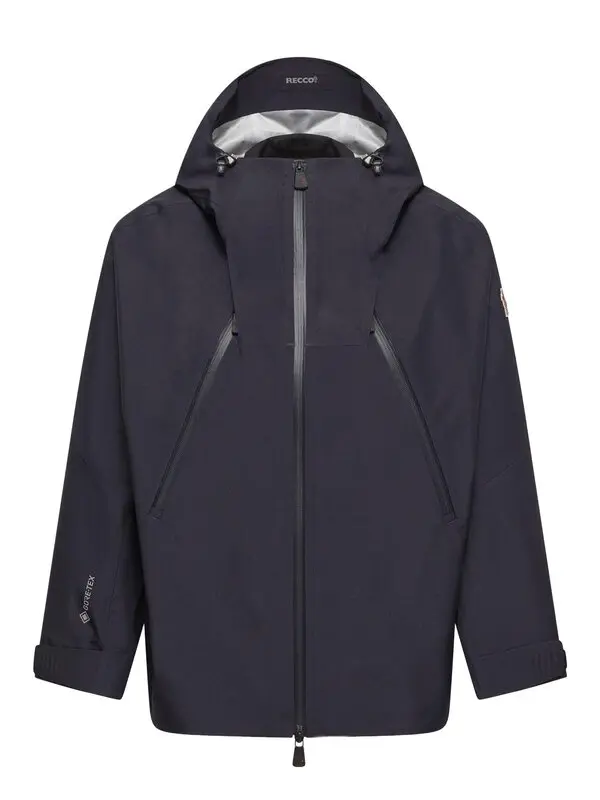 Moncler Santec Gore-tex® Hooded Jacket - Blue