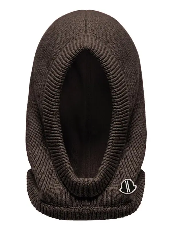 MONCLER + RICK OWENS Jera Hood In Wool - Brown