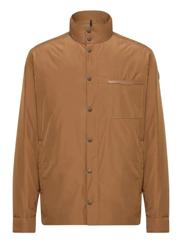 Moncler Yndale Short Down Jacket - Brown