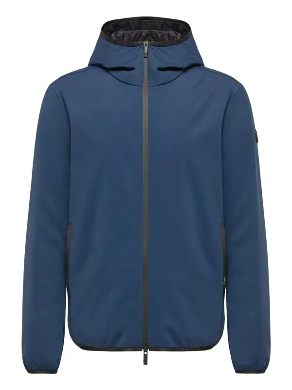 Moncler Ciampolin Hooded Down Jacket - Blue