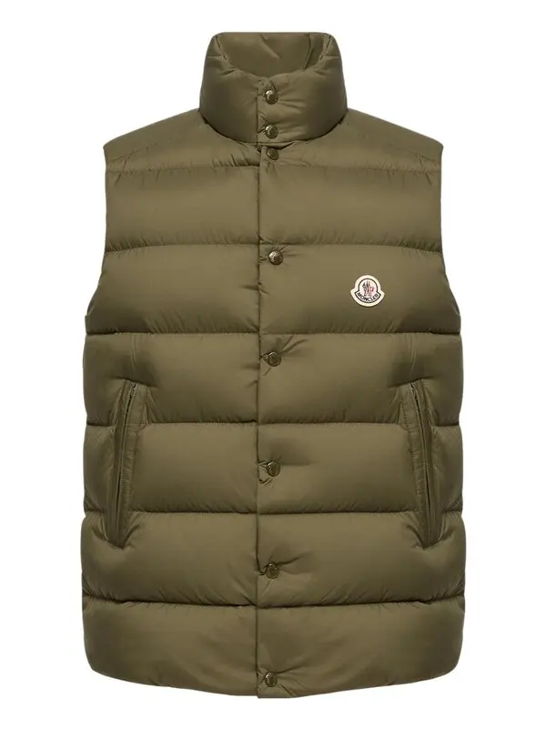 Moncler Tibb Down Vest - Green