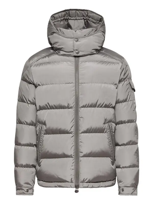Moncler Maya Matte Short Down Jacket - Grey