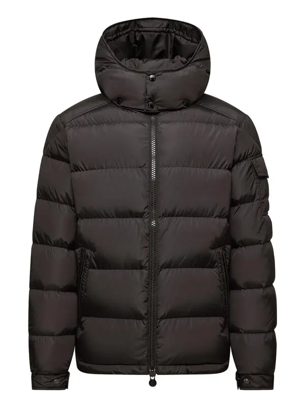 Moncler Maya Matte Short Down Jacket - Black