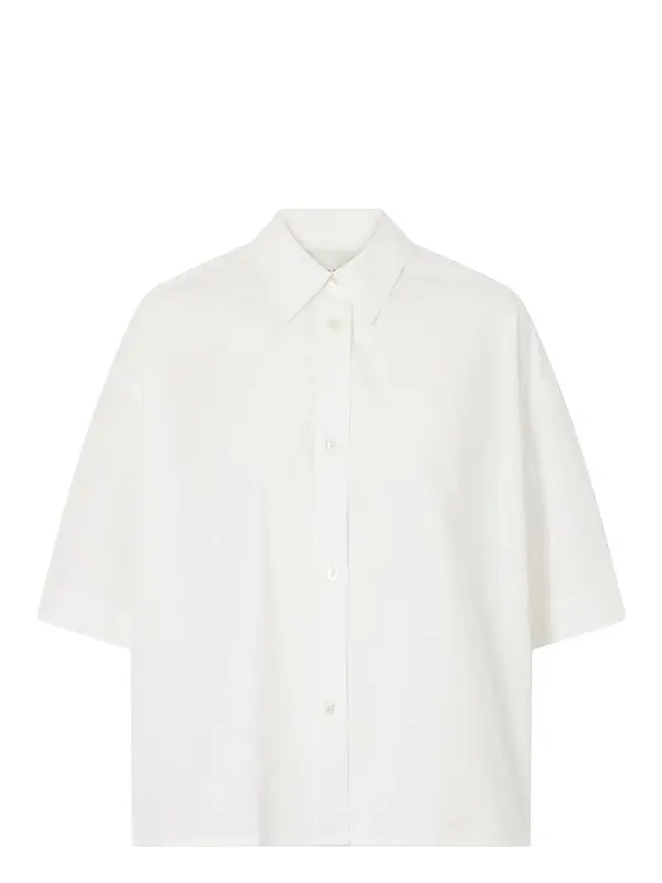 Studio Nicholson Tocoa Cotton Poplin Shirt - White