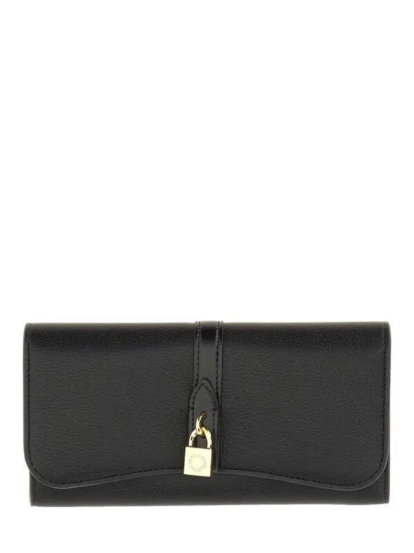 Stella McCartney Ryder Flap Wallet - Black