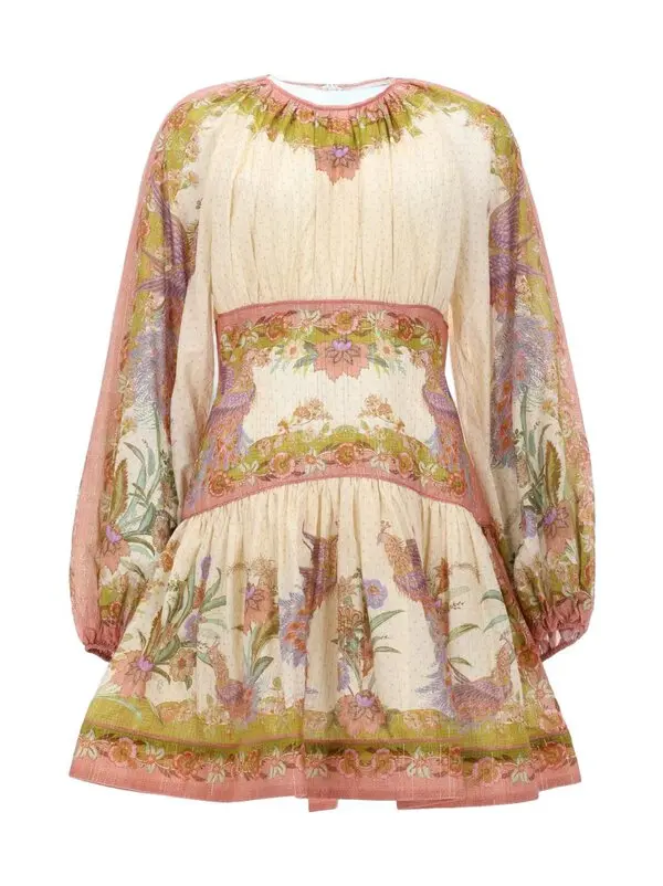 Zimmermann Indra Mini Dress - Multicolor