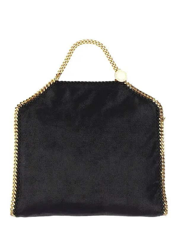 Stella McCartney Falabella Fold Over Tote Bag - Black