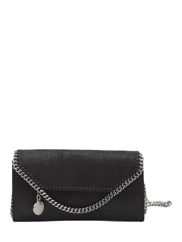 Stella McCartney Falabella Chain Wallet - Black