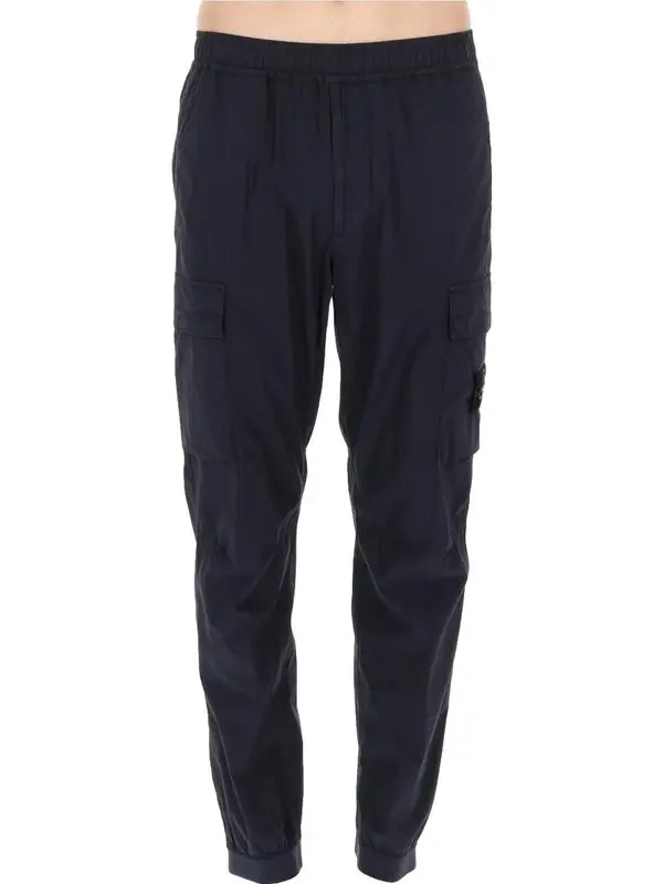 Stone Island Pantalone Cargo Paracadute - Blue