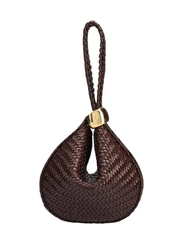 AMANU The Zambia Woven Bag - Mocha