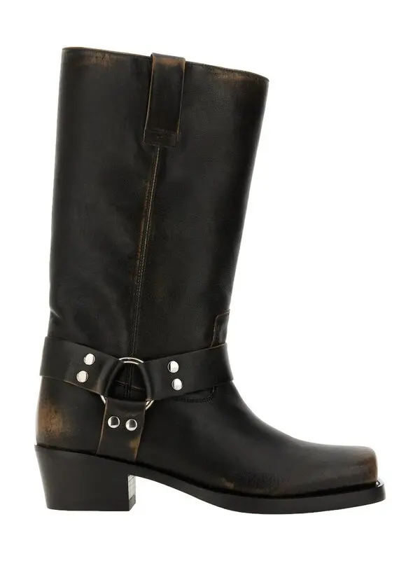Paris Texas Roxy Boots - Black