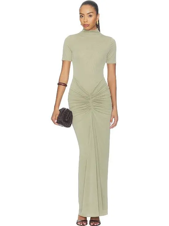 Ronny Kobo Enid Maxi Dress - Elm