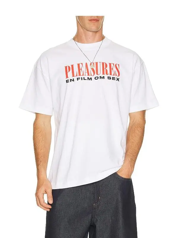 PLEASURES On Film T-shirt - White