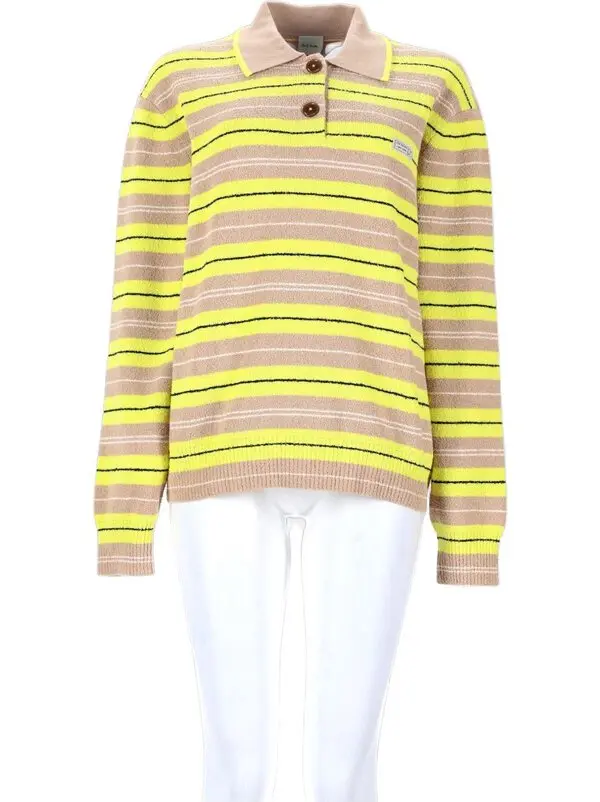 Paul Smith Rugby Stripe Sweater - Yellow