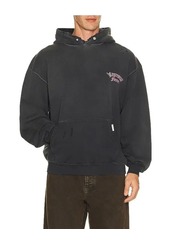 REPRESENT Duality Hoodie - Washed Black