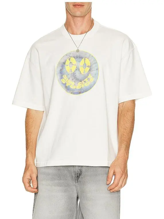 ALLSAINTS Spun Out Tee In White - Chalk White