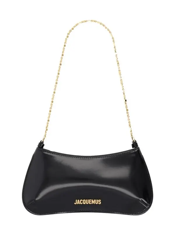 Jacquemus Bisou Chaine Small Bag - Black