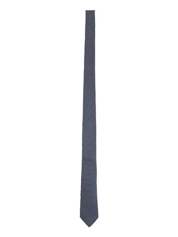 TOM FORD Cravatta In Raso - Blue