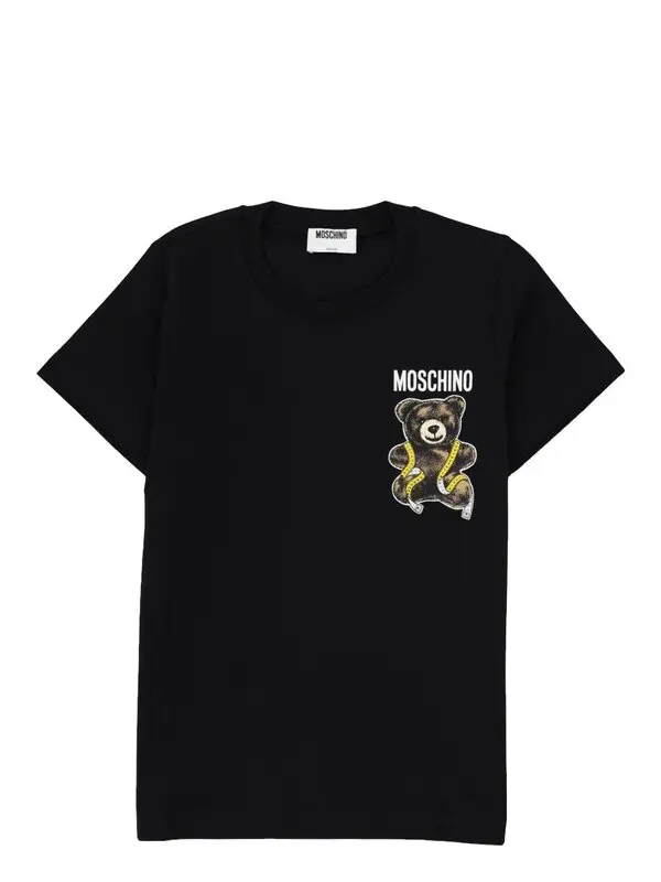 Moschino Teddy Bear Graphic T-shirt - Black