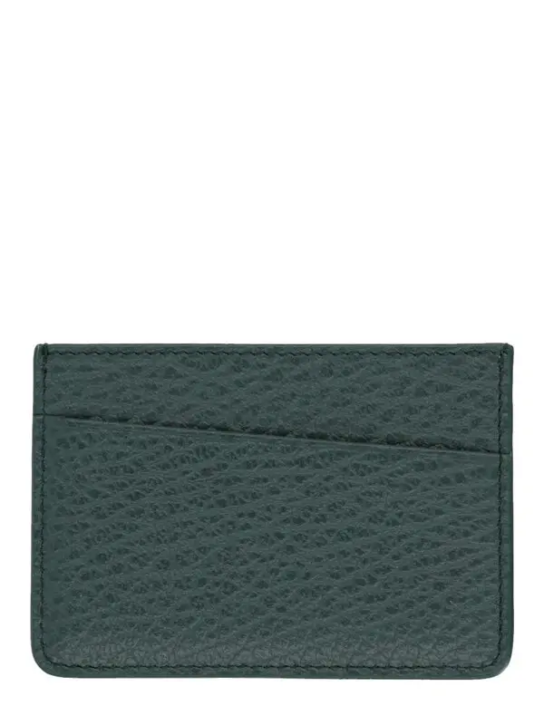 MAISON MARGIELA Slim Leather Cardholder - Green