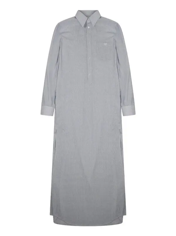 Celine Long Shirt Dress - Gray