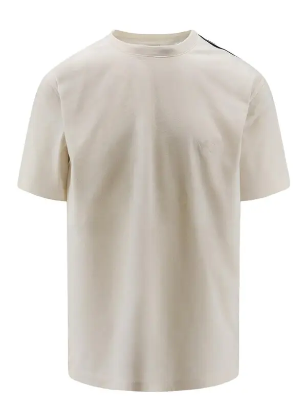 ADIDAS Y-3 Cotton Tshirt With Iconic Details - White