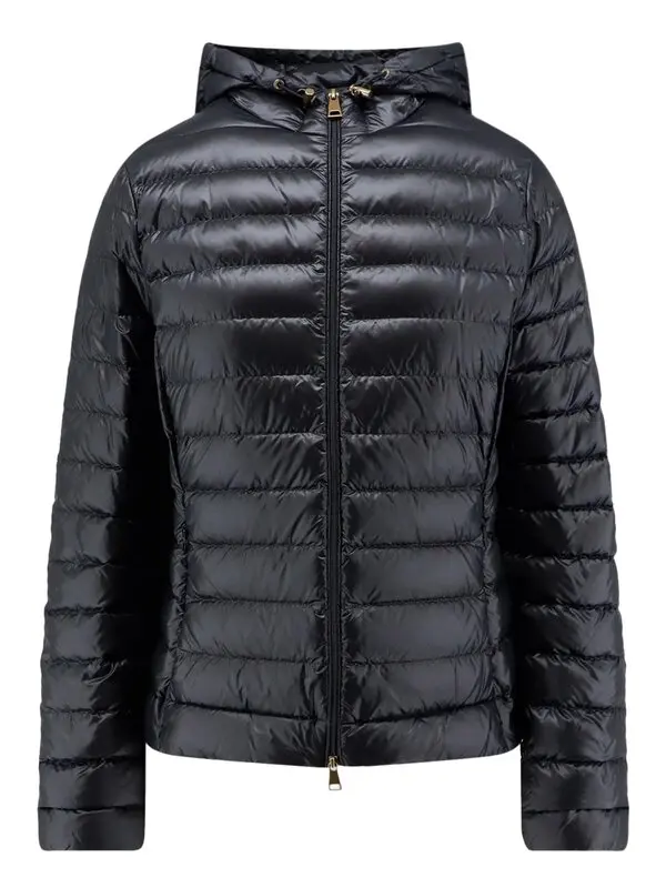 Moncler Igelhood Recycled Longue Saison Short Down Jacket - Black