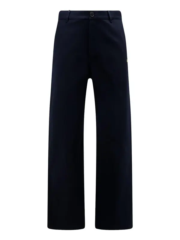 Loewe Denim With Contrasting Embroidered Logo - Blue