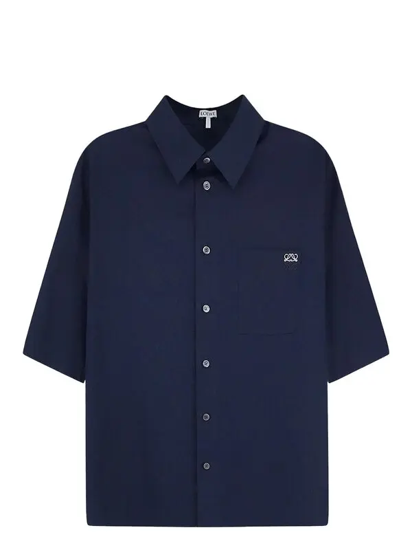 Loewe Cotton Shirt - Blue