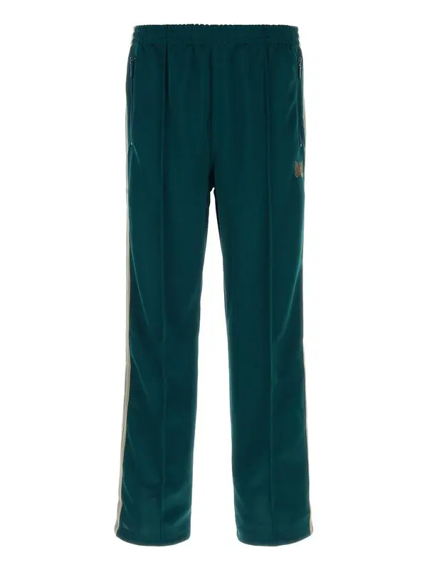 Needles Dark Polyester Joggers - Green