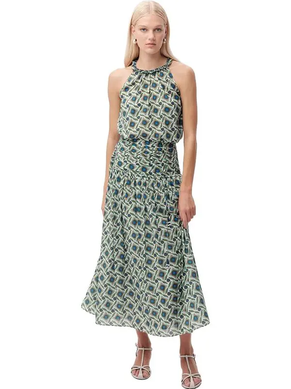 EXQUISE Midi Skirt - Multi Color